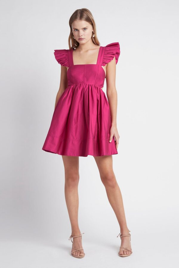 Aje - Sienna Dress Blush | All The Dresses